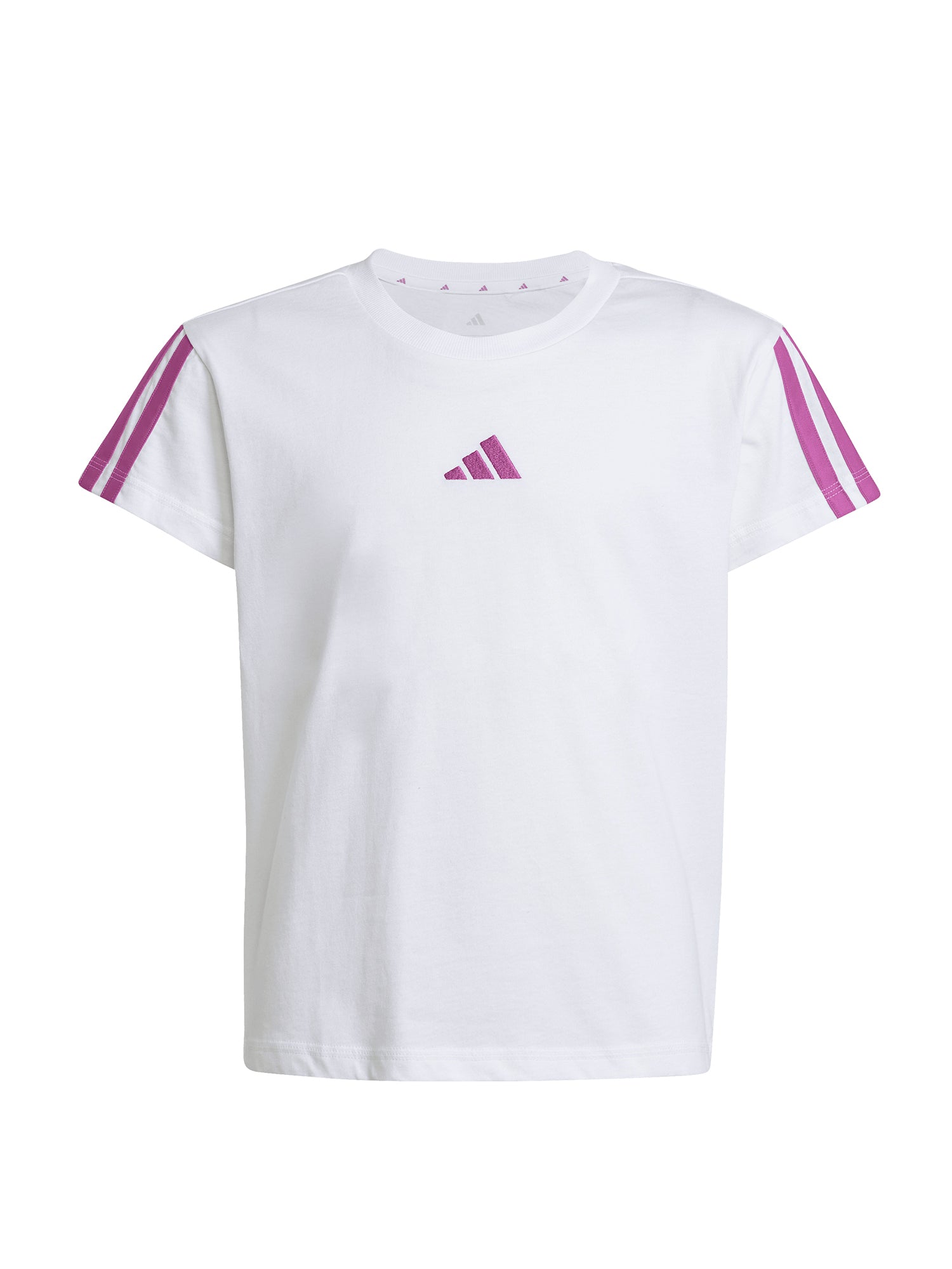 ADIDAS T-SHIRT ESSENTIALS JR BIANCO-FUXIA – Coiro Store
